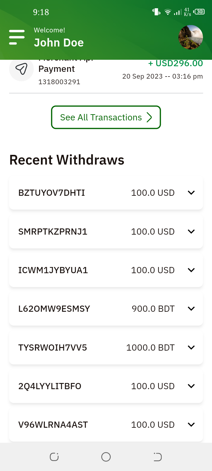 Genius Wallet Merchant Flutter App by GeniusOcean | CodeCanyon